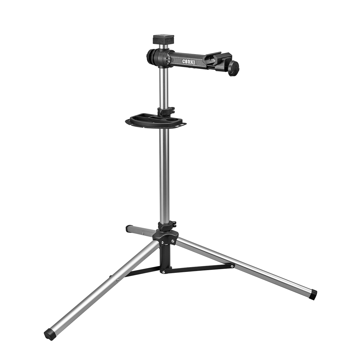 Bicycle Maintenance Work Stand With Tool Tray | Corki Cycles