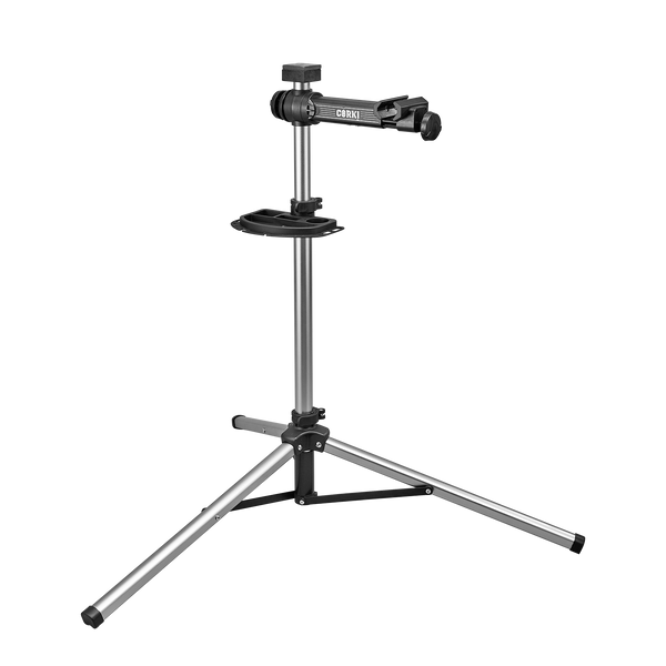 Bicycle Maintenance Work Stand With Tool Tray | Corki Cycles